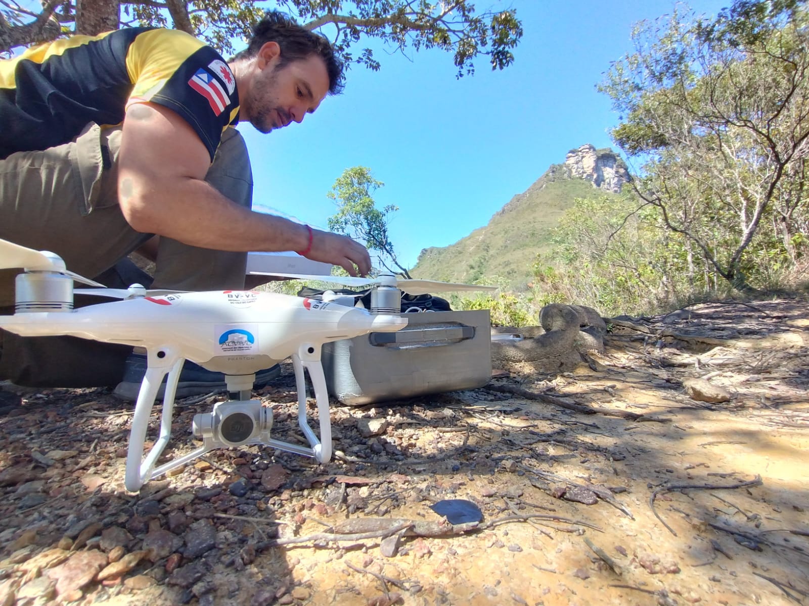Monitoria com drones no Vale do Capão - Vale do Capão